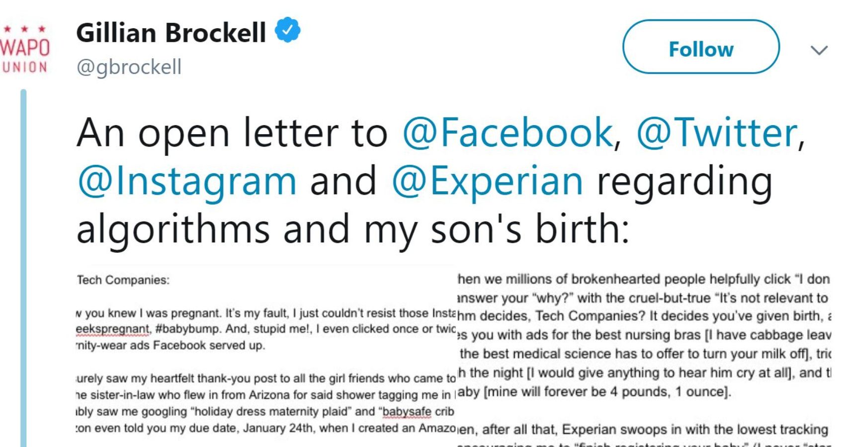 Mom Of Stillborn Baby Begs Tech Companies To Consider Grieving Parents