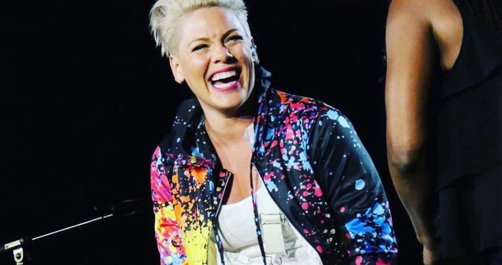 Pink Shares Photo Of Her And 2 Kids In Funny Shirts