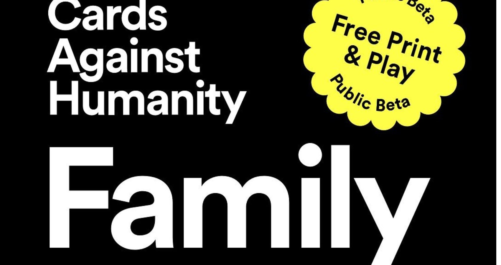 Cards Against Humanity Comes Out With 'Family-Friendly' Version
