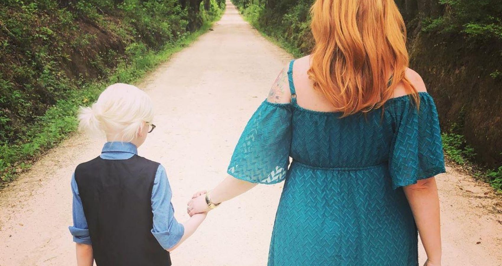 Timothy Hasty Dyes Hair Purple