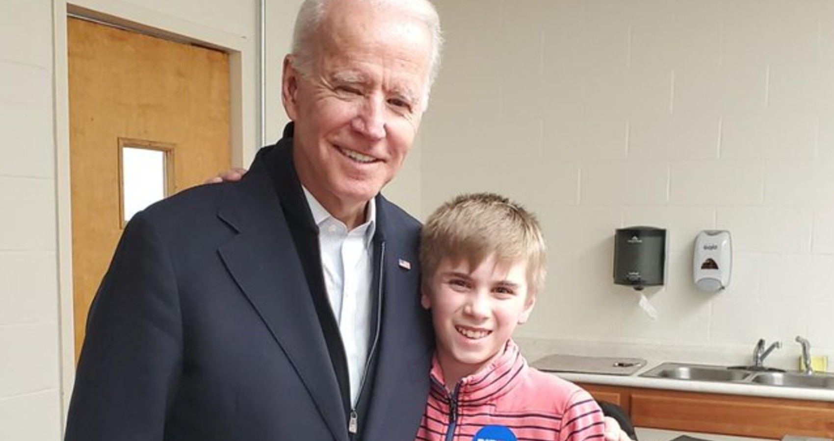 Stuttering Teen Credits Joe Biden With Helping Him At DNC