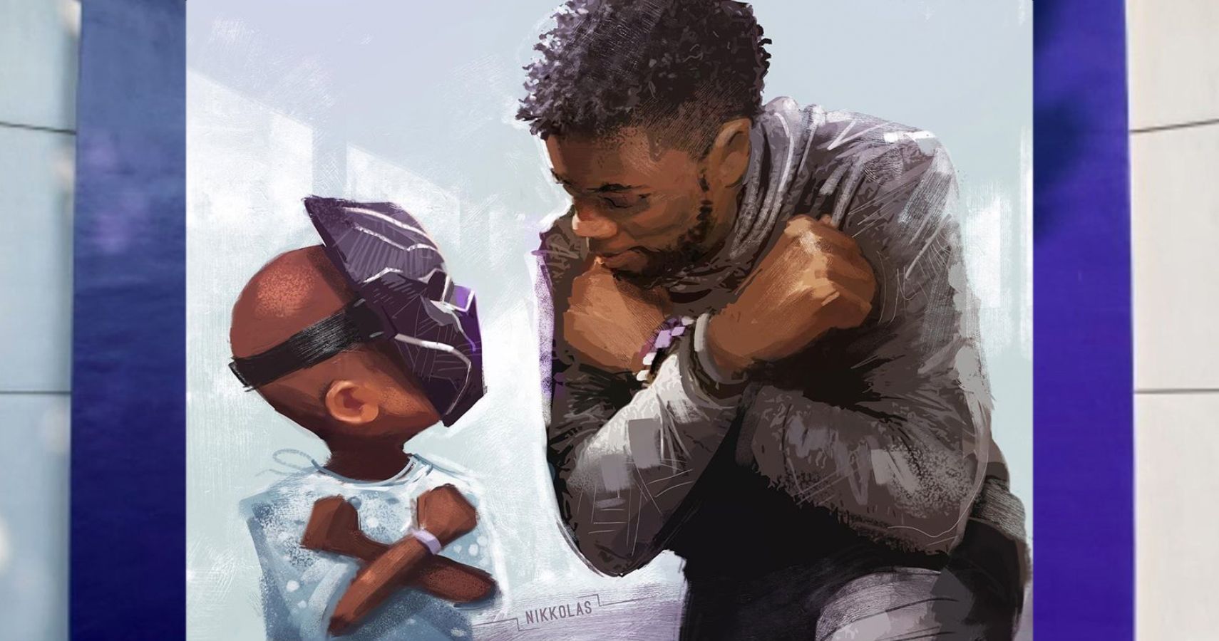 Chadwick Boseman Disneyland 'Black Panther' Mural