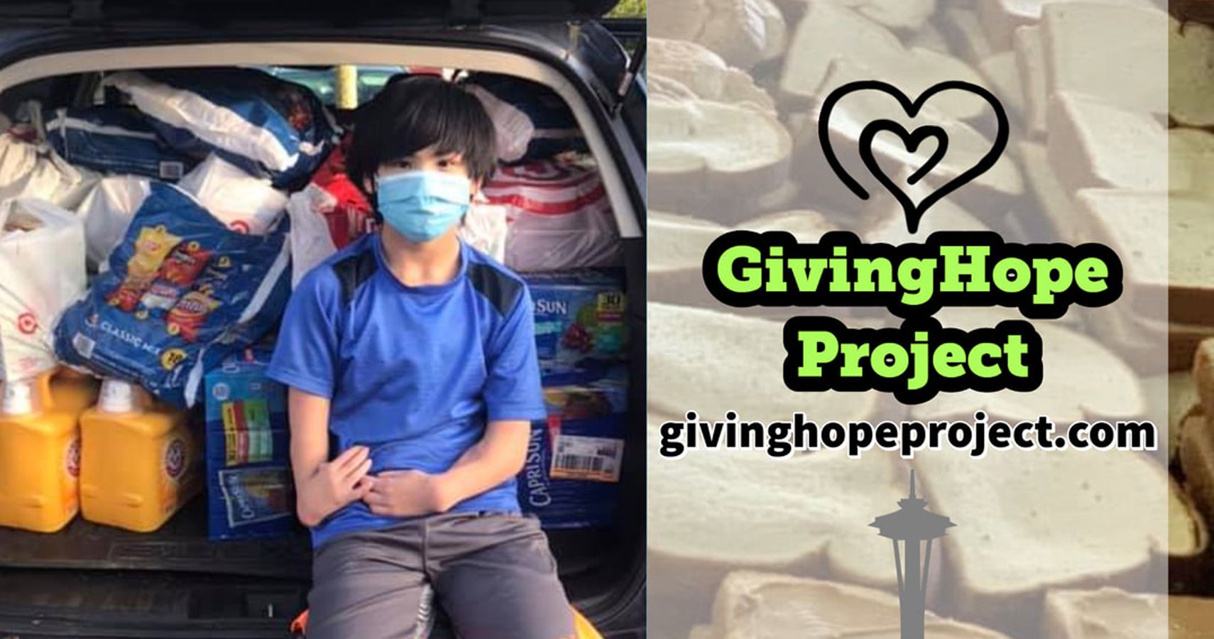 Teen Helping Homeless During Pandemic