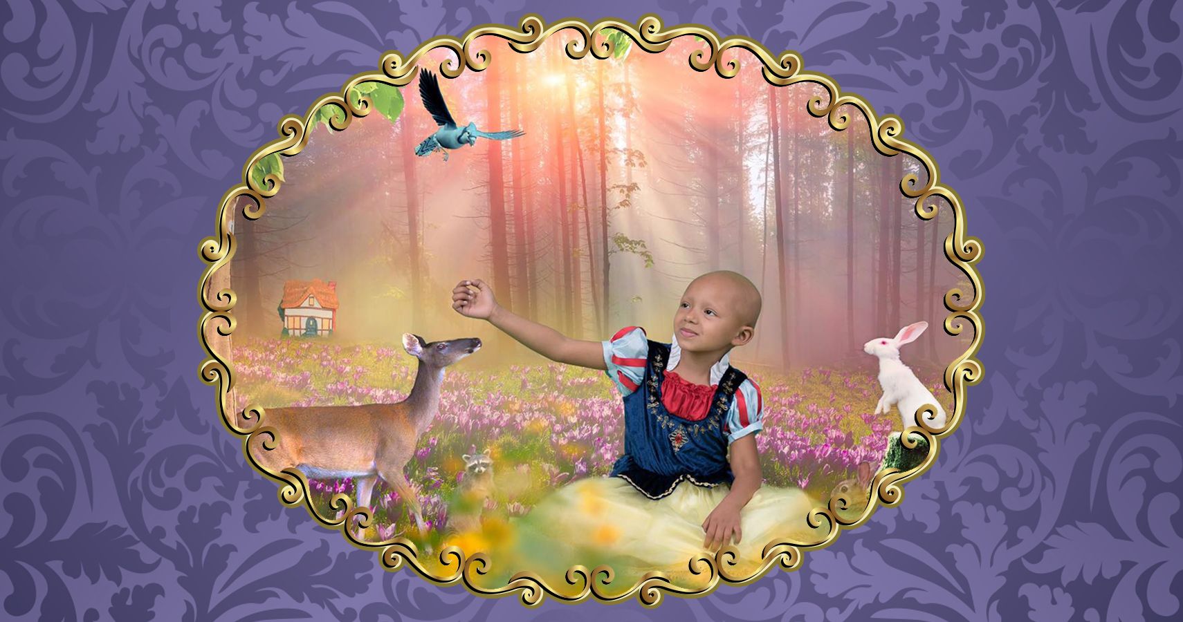 Girl Battling Cancer Gets Magical Disney Princess Photoshoot