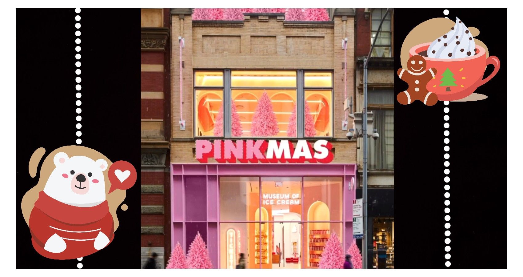 Museum Of Ice Cream’s ‘Pinkmas’ Holiday Event For Families