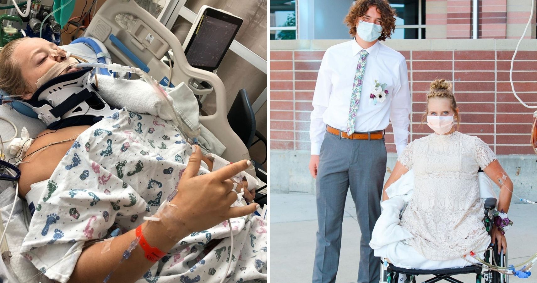 Sarah Frei Homecoming After Long Hospital Stay