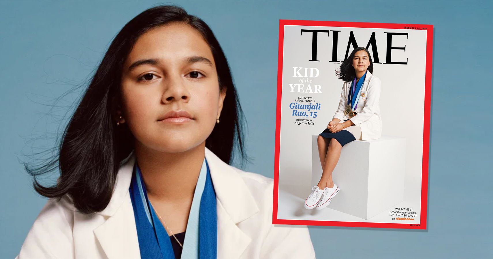 Gitanjali Rao Named TIME's Kid Of The Year