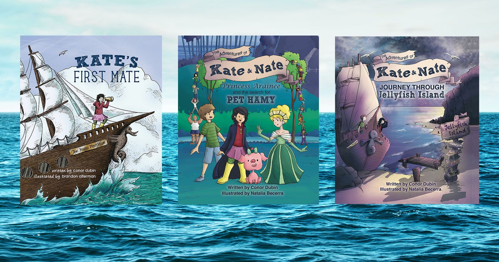 REVIEW: Conor Dubin's 'Adventures )f Kate And Nate' Book Series