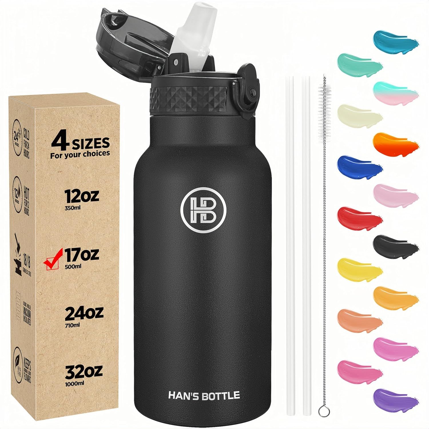Best Durable Kids' Water Bottles With Playful Designs